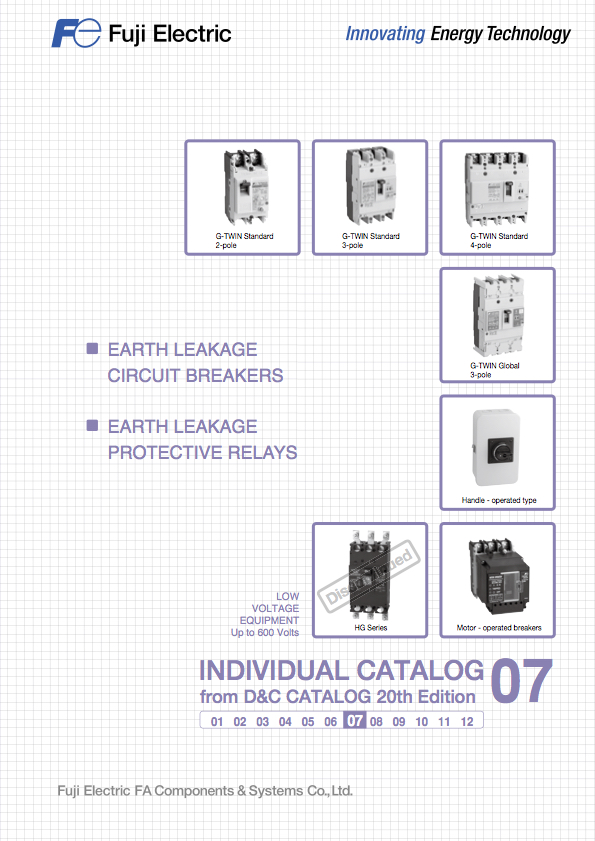 Electrical Distribution & Control | Products & Solutions | Fuji ...